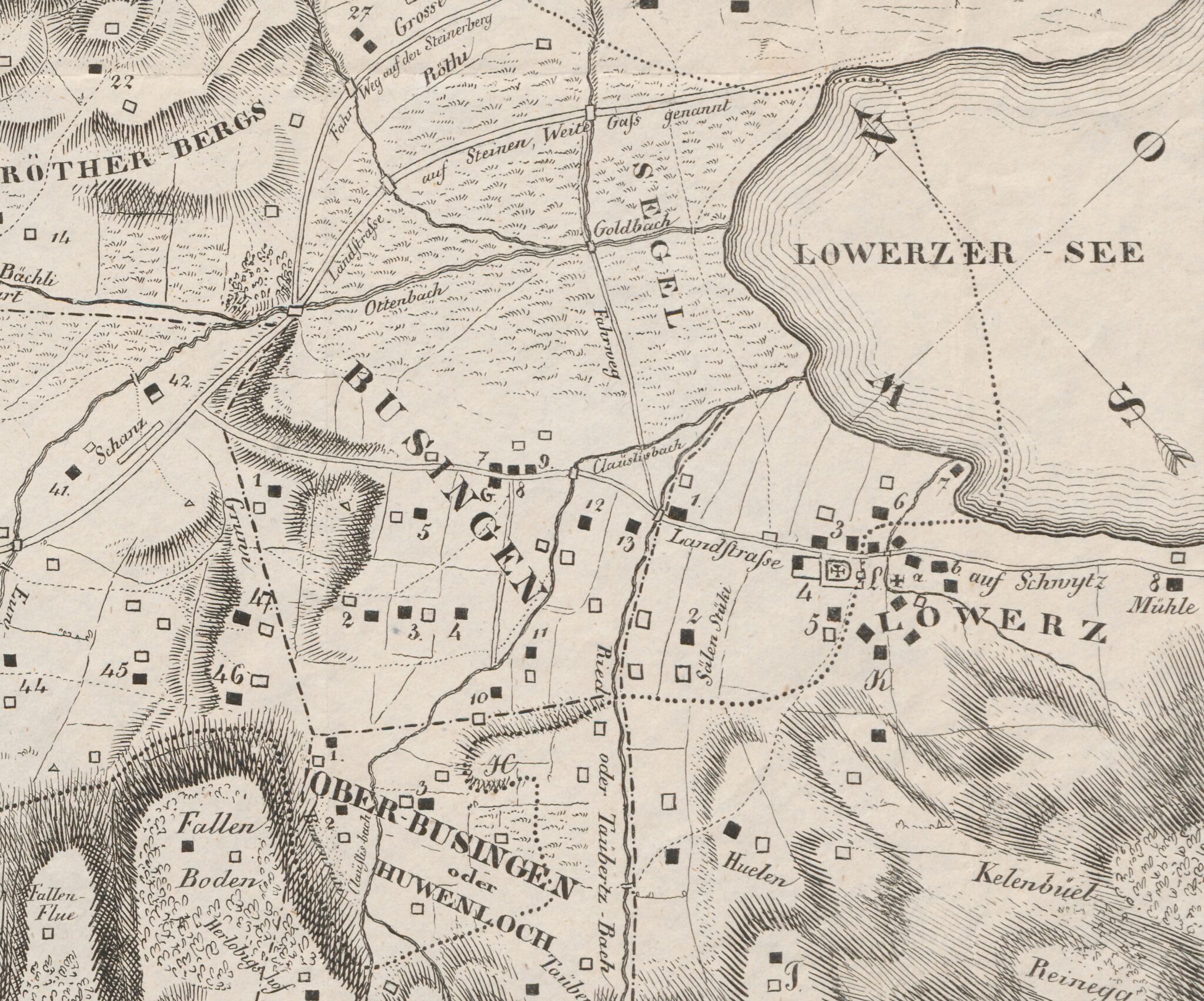 Der Bergsturz von 1806 - Lauerzer Geschichte