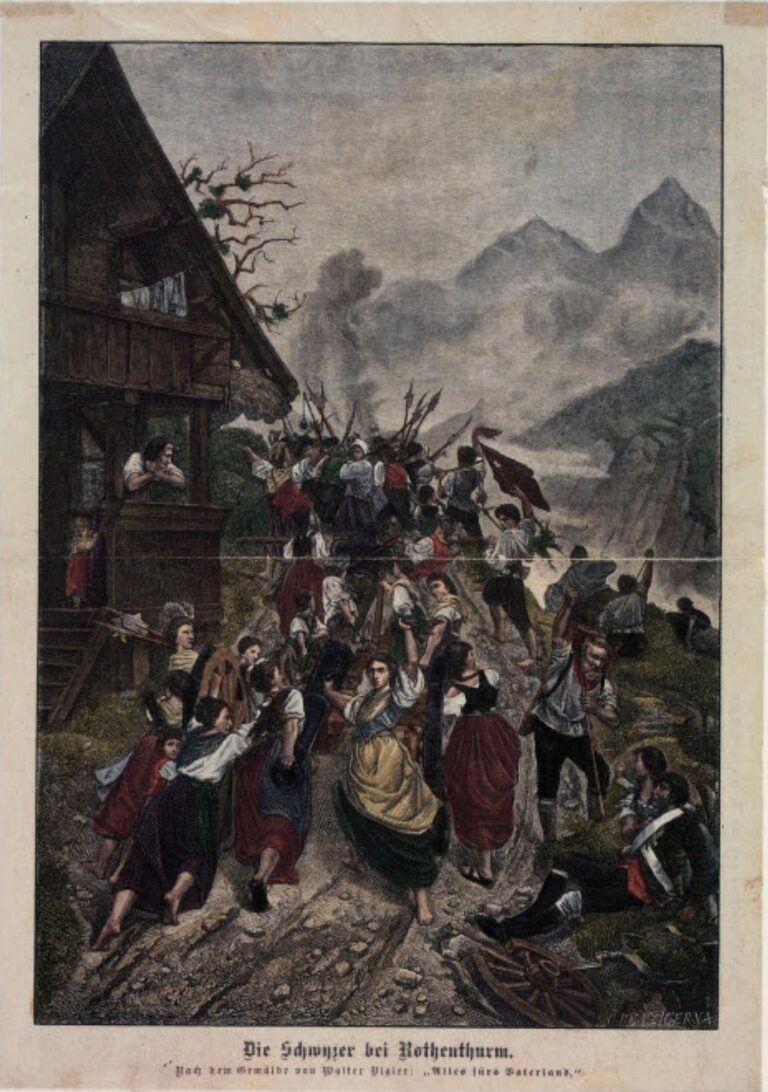 Die Franzosenzeit - Lauerzer Geschichte